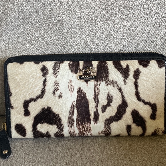 Coach | Bags | Coach Fur Wallet | Poshmark